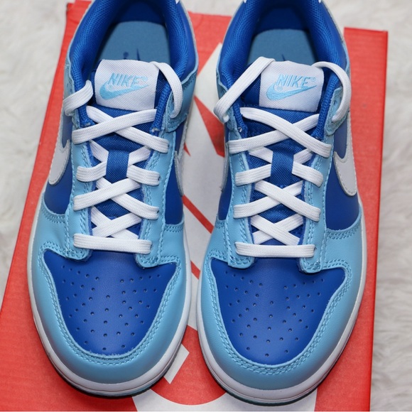 Nike | Shoes | Nike Dunk Low Retro Qs Ps Argon 222 Sneakers Preschool ...